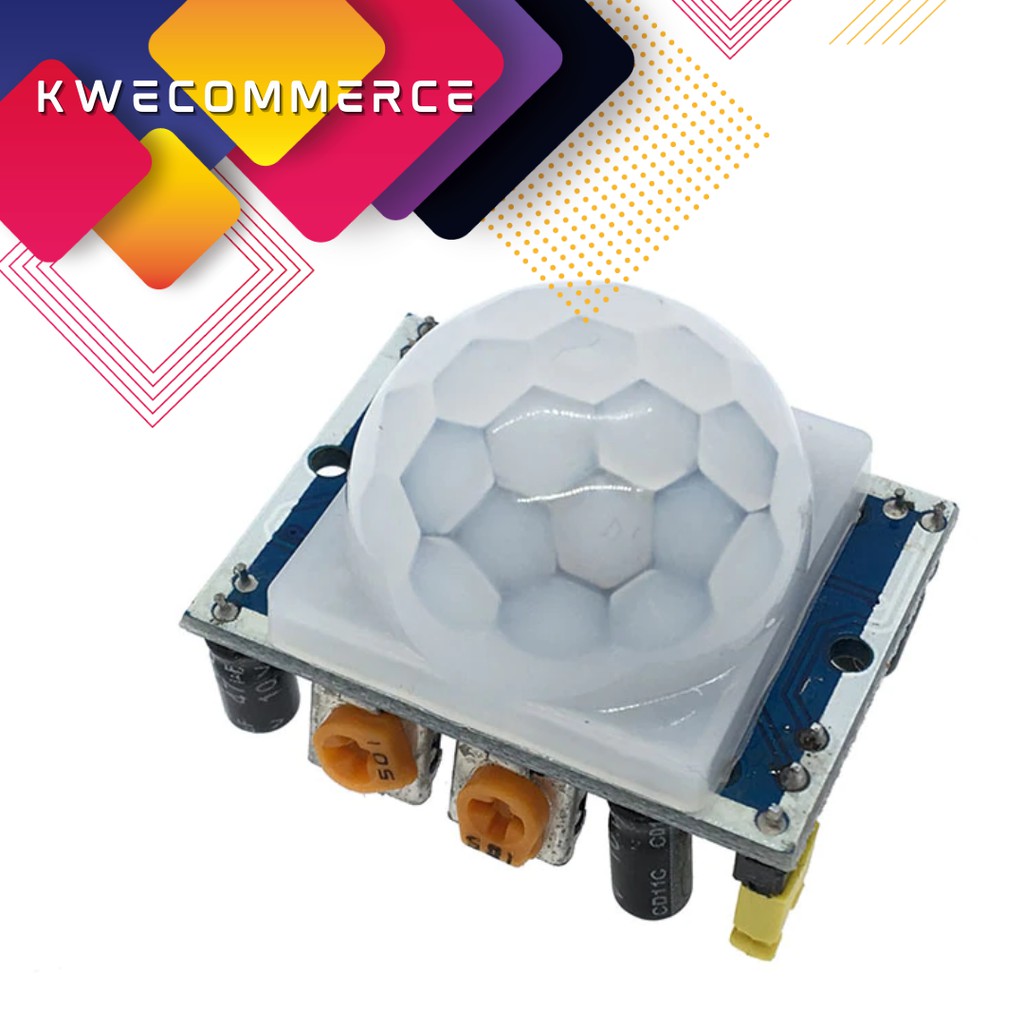 [ CLEARANCE SALES ] Arduino HC-SR501 PIR Motion Detector Sensor Module ...