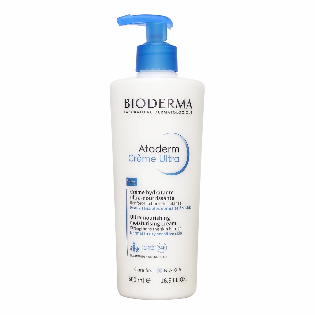 Bioderma Atoderm Ultra Nourishing Cream (Normal to Dry Skin) 500ml/16 ...
