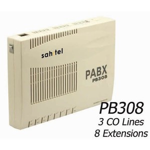 MESIN OFFICIAL PABX Sahitel PB308 Machine - PABX Home Office Machine ...