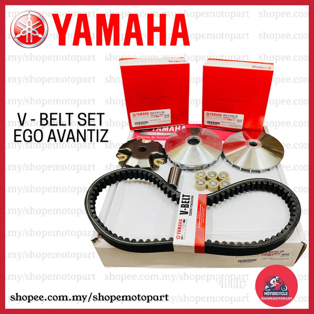 Original AVANTIZ EGO S LC NVX15 NVX 155 NOUVO LC Timing Set / V Belt + Front Pulley Racing ...