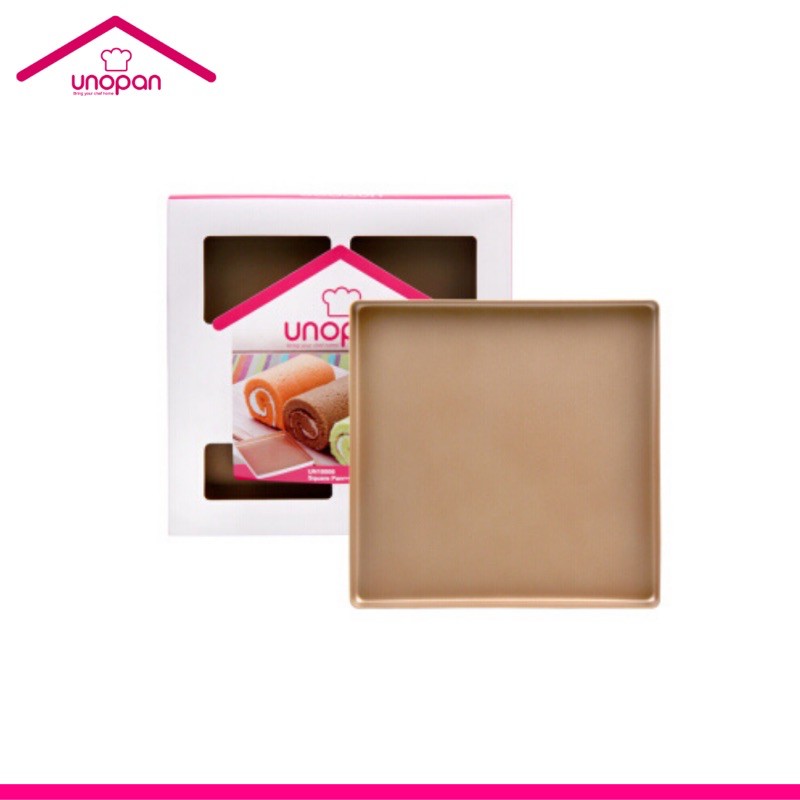 [UNOPAN] Square pan (Golden non-stick Series 1000) / 方型烤盤(1000系列金色不沾 ...