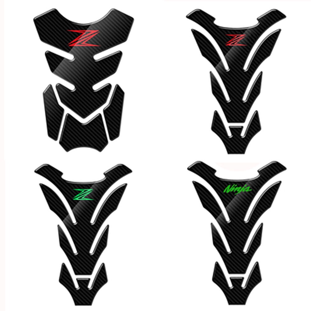 Motorcycle 3D Decal Gas Tank Pad Protector Sticker Fish Bone For ...