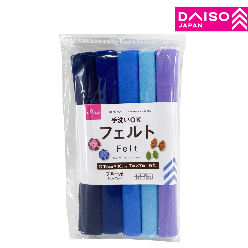 DAISO Felt ( Hand Wash Felt - Blue Type ) | Shopee Malaysia