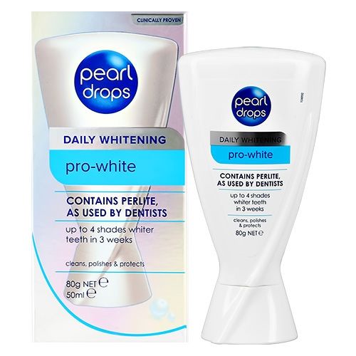 Pearl Drops Daily Whitening Toothpaste,Pro white,50ml | Shopee Malaysia