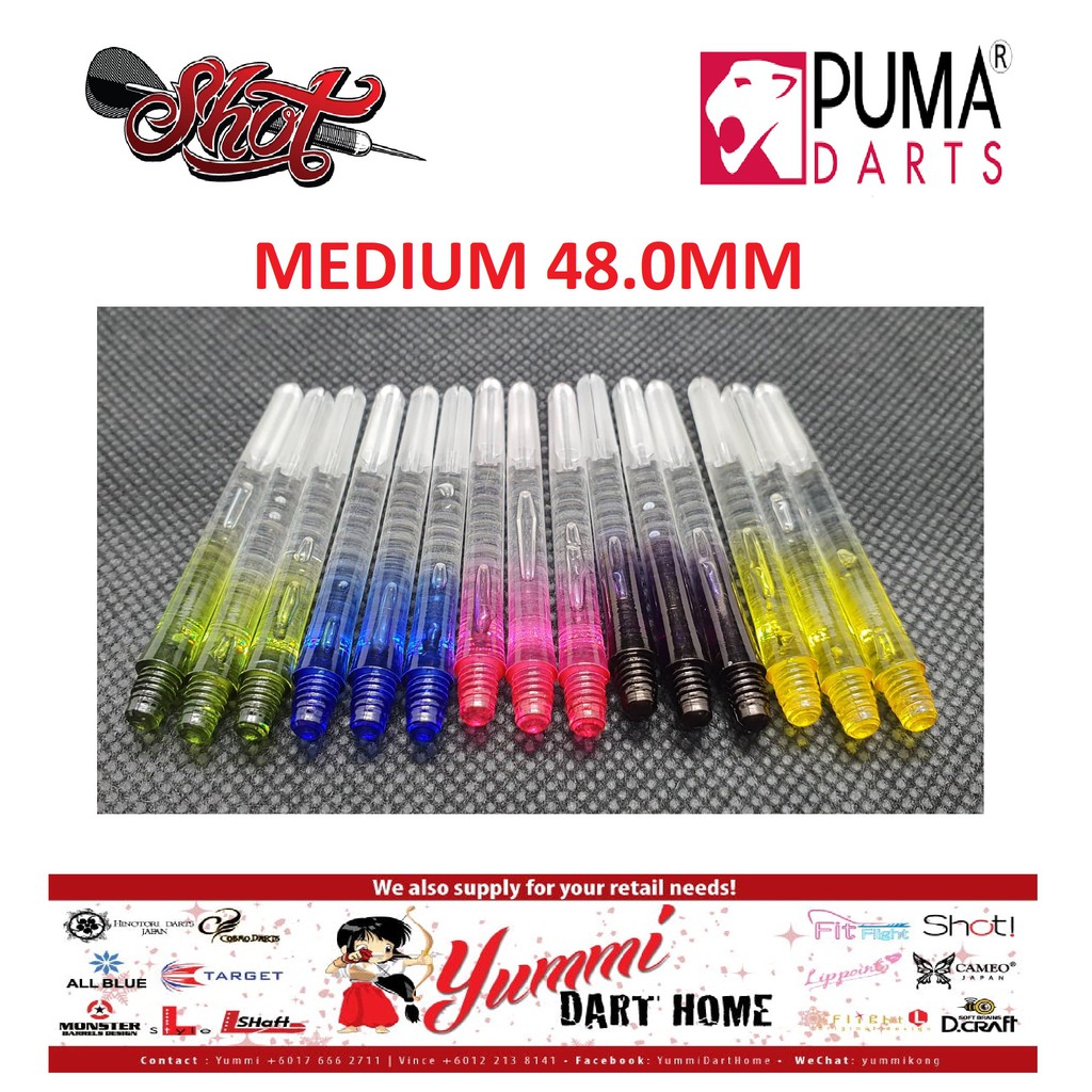 PUMA DART SHAFT - CRYSTALLINE DART SHAFT (MEDIUM 48.0MM) | Shopee Malaysia