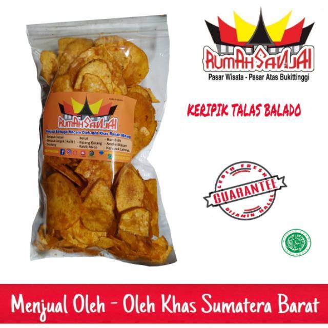 Taro Crackers 250 gr Original Bukittinggi | Shopee Malaysia