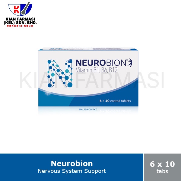 Neurobion 6x10's (Vitamin Saraf) | Shopee Malaysia