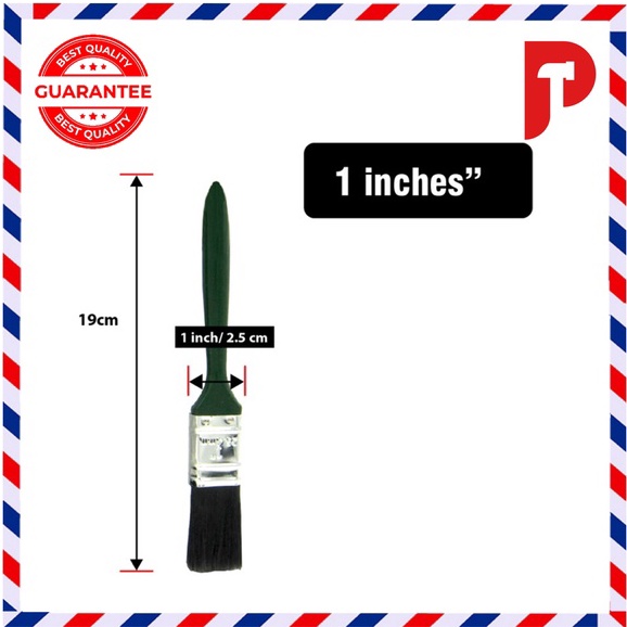 #680 100% Nylon Paint Brush 🔥 Ready Stocks 🔥 (HALAL) Size 1/2”-4 ...