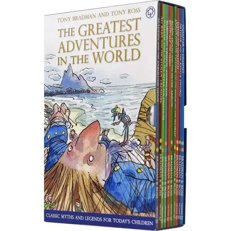 Genuine the greatest adventures in the world 10 books box set | Shopee ...