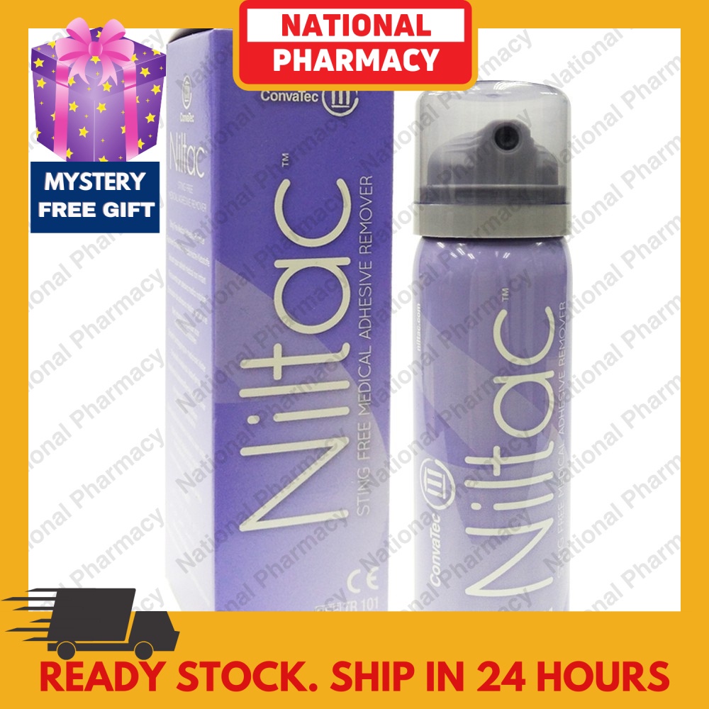 CONVATEC NILTAC STING FREE ADHESIVE REMOVER 50ML | Shopee Malaysia