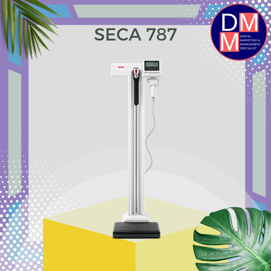SECA 787 - EMR validated column scale with eye-level display | Shopee ...
