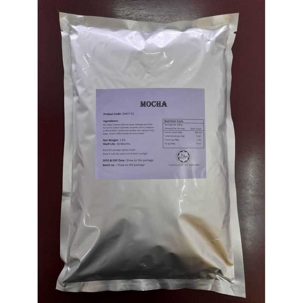 Mocha flavor Powder 1KG | Shopee Malaysia