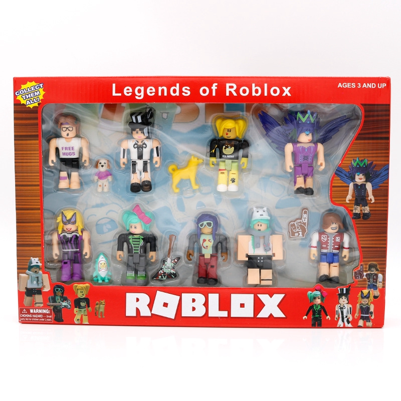 2023 New Roblox Robot Riot 4 Figure Pack Mix & Match Set Action Figure ...