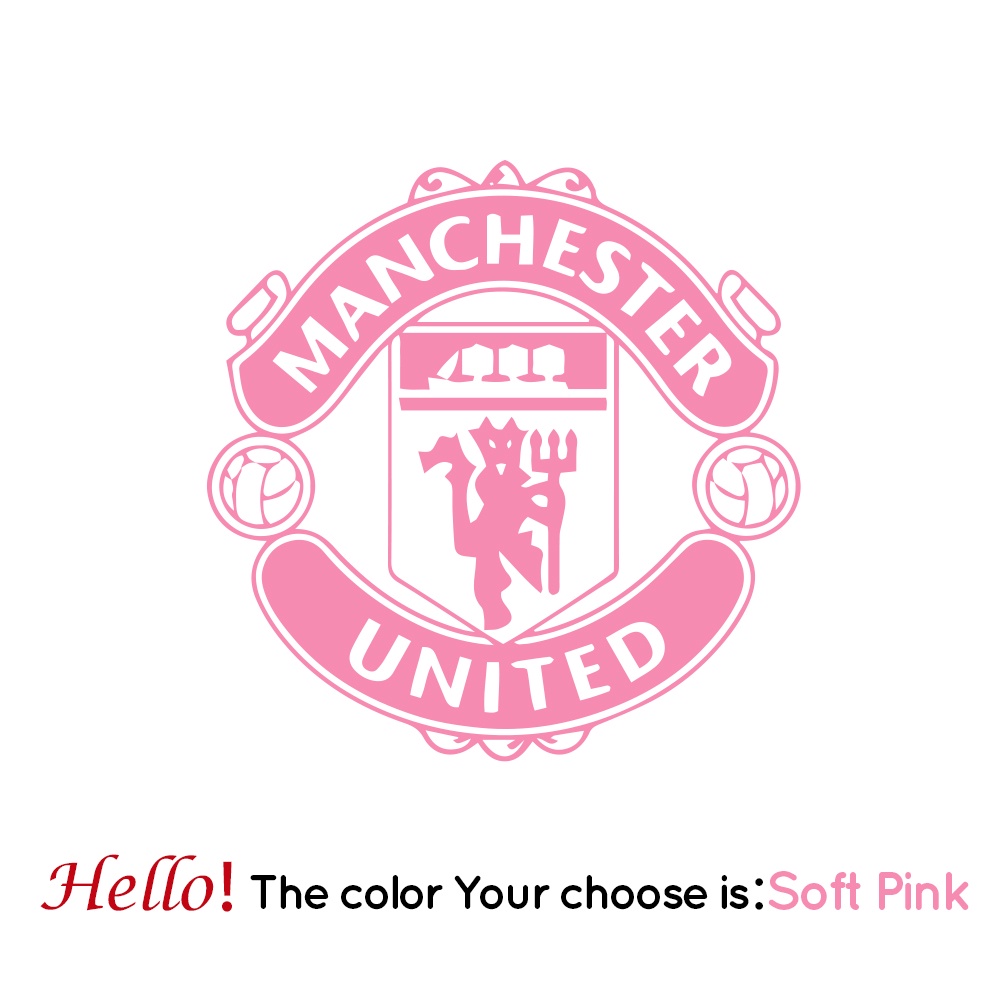 Cool Design Manchester United Stickers For Cars Truck Suvs Motorcycle ...