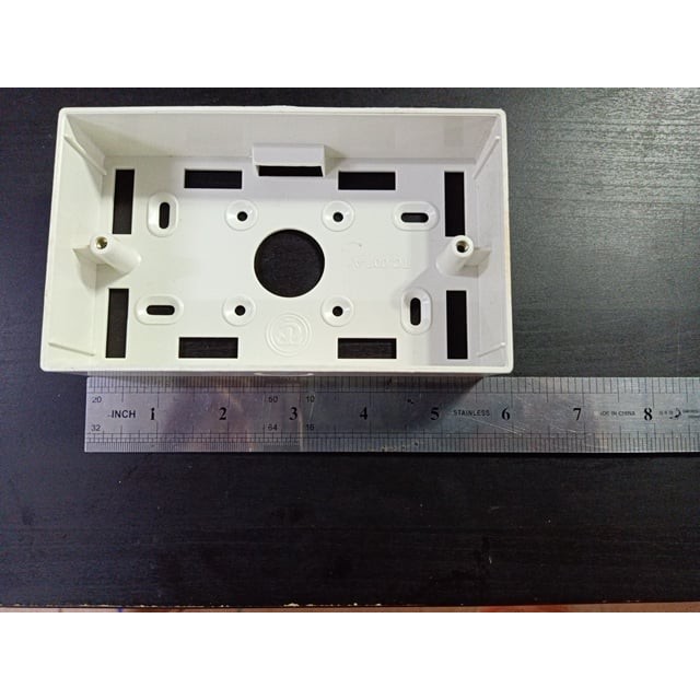 BIG PVC Box Surface Type Nut Box /Electrical Box /Base 3x3 / 3x6 / 3x7 ...
