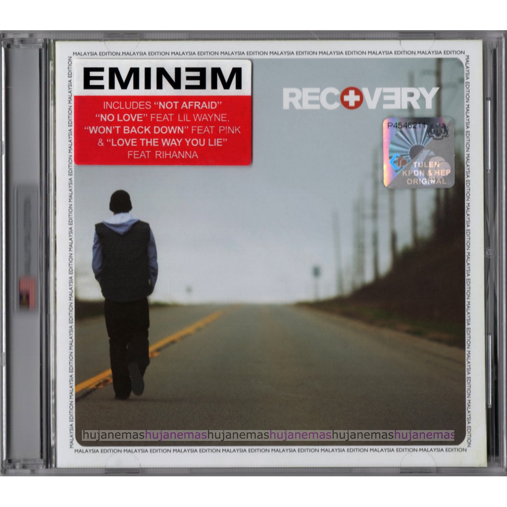 EMINEM - Recovery 2010 UNIVERSAL MUSIC ORIGINAL CD (PA - EXPLICIT ...