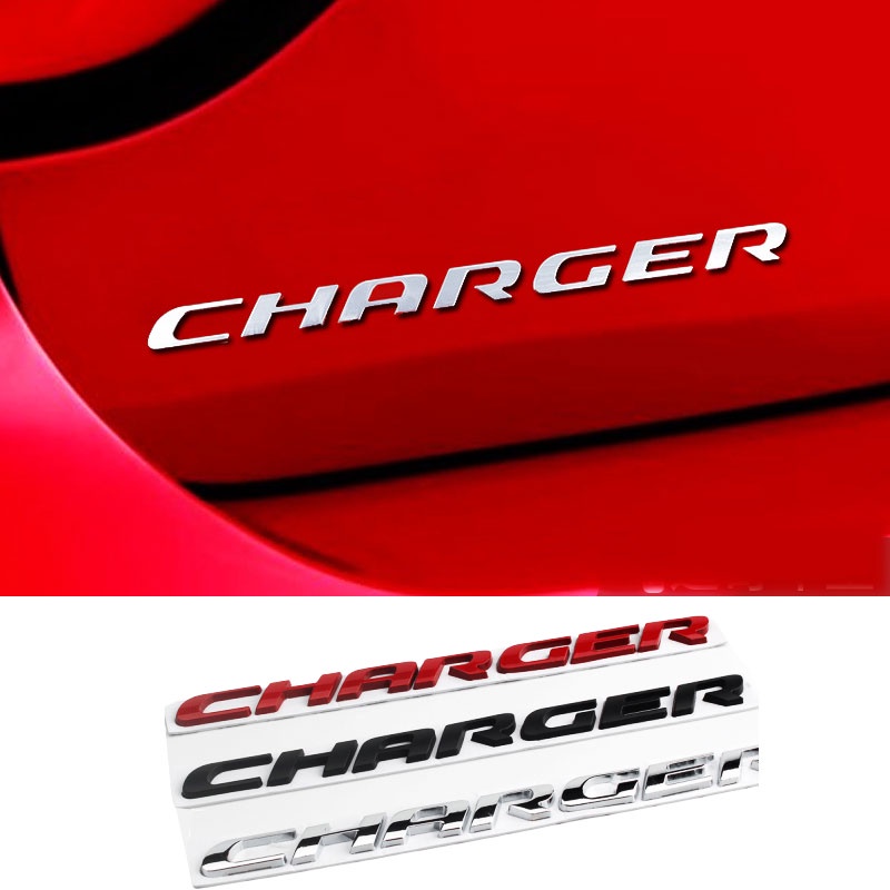 Metal Raider Charger Letter Fashion Logo Fender Rear Trunk Emblem Badge ...