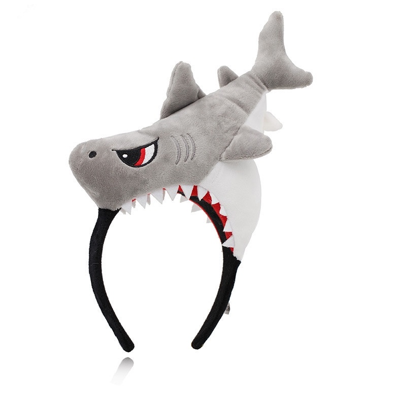 ((Shark Headband)) Korean Version Cartoon Headband Shark Headband ...