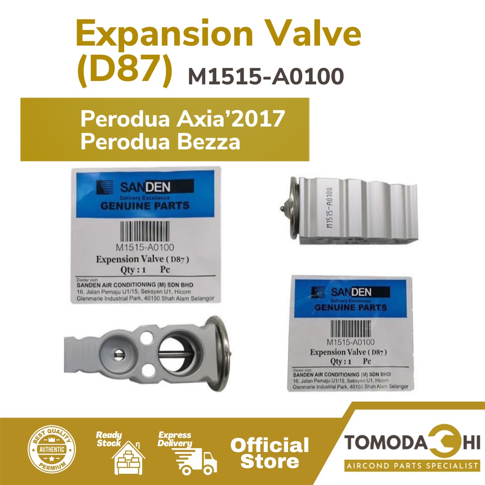 TOMODACHI Car Air Cond System SANDEN Expansion Valve AC Car (D87) M1515 ...