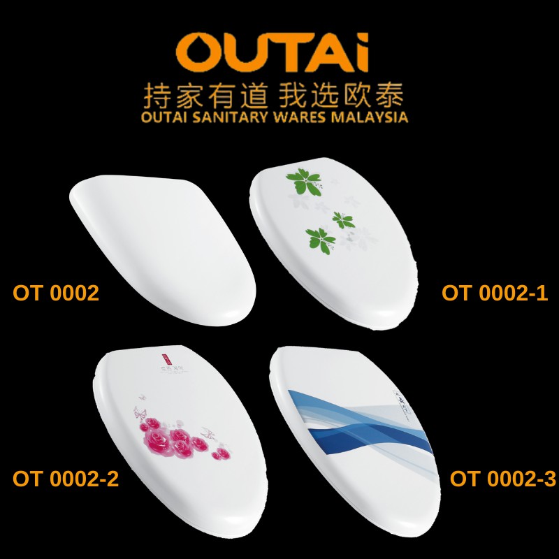 OUTAI OT-0002 SERIES HEAVY DUTY V-SHAPE DESIGNED TOILET SEAT COVER ...