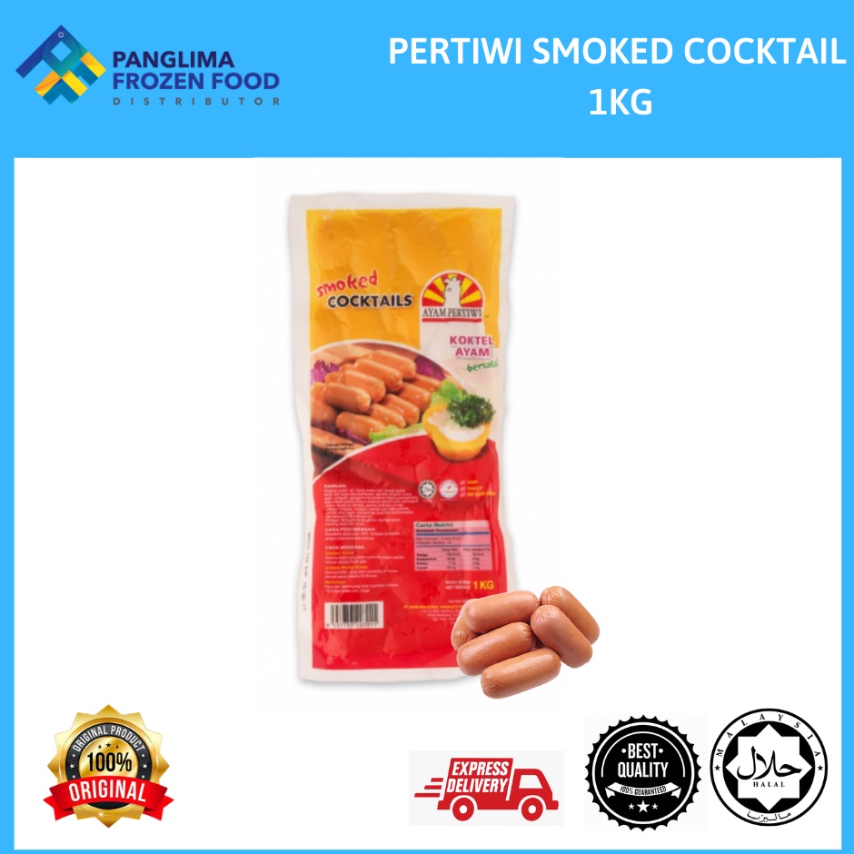 [Halal] PERTIWI SMOKED COCKTAIL (850G) [KLANG VALLEY ONLY] | Shopee ...