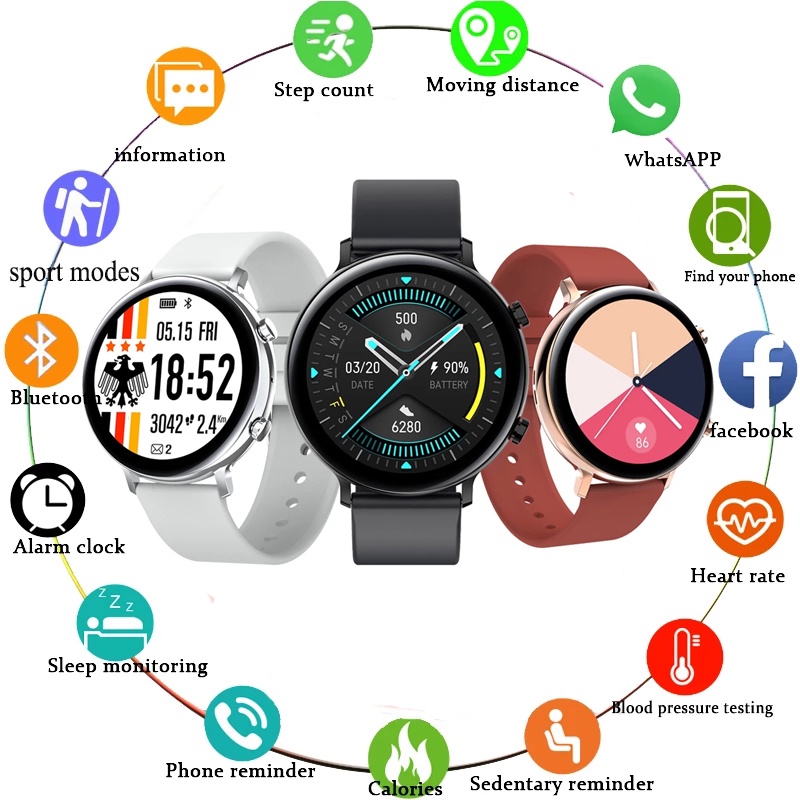 Smart Watch Bluetooth Make Call HD Screen ECG+PPG Monitor Smartwatch ...