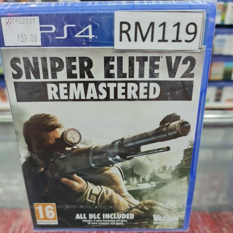 ps4 Sniper Elite v2 Remastered English r2 new and sealed rm99 same as ...