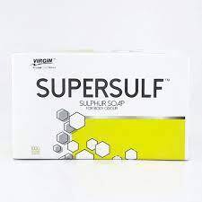 [EXP:12/28] VIRGIN SUPERSULF SULPHUR SOAP 100G supersulf super sulf ...