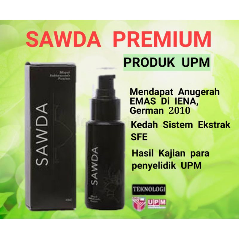 SAWDA Habbatus Sauda Premium UPM | Shopee Malaysia