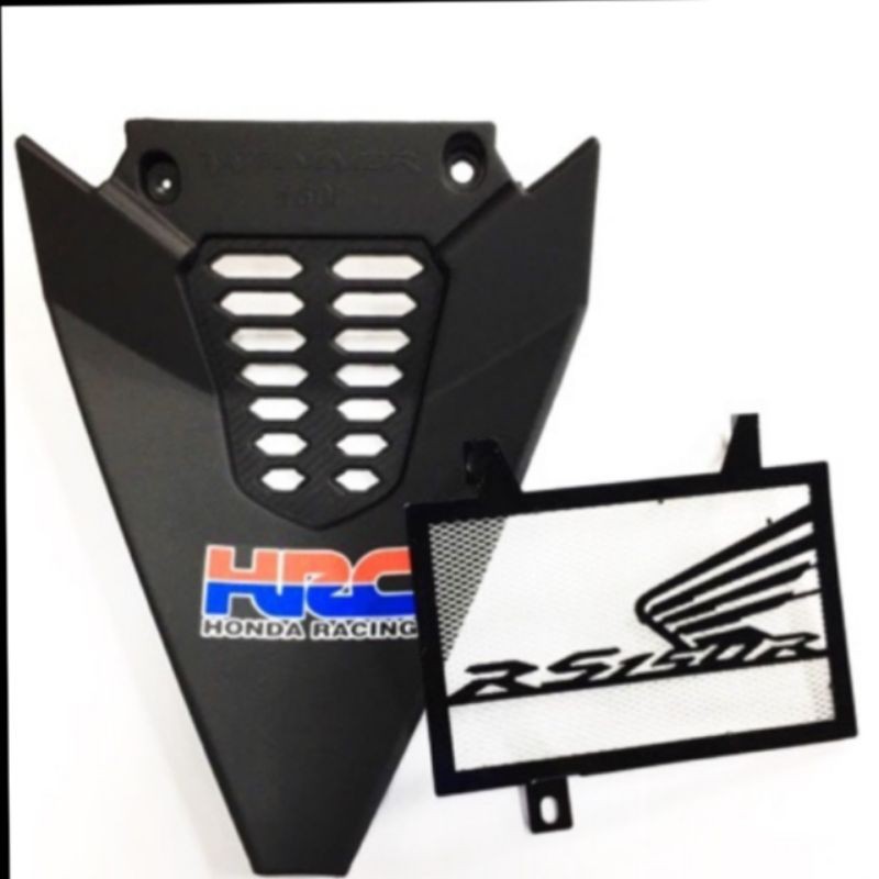Honda RS150 Engine Cover & Radiator Cover RS150R COOLANT COVER | Shopee ...