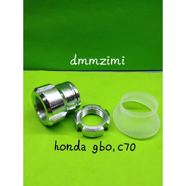 honda gbo,gboj,gb1,c70,steering nut set/nut ikat tapak handle/steering ...