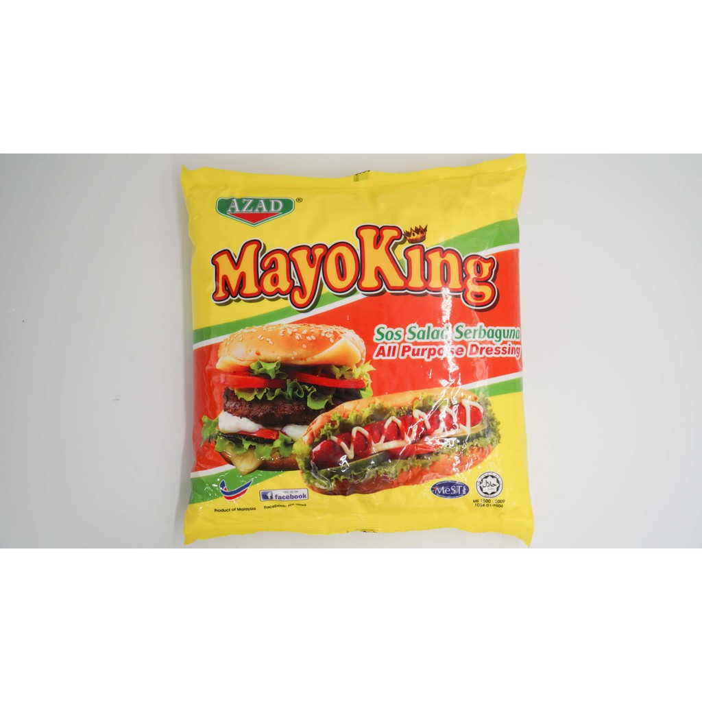 Mayoking Azad Sos Salad Serbaguna All Purpose Dressing 3KG | Shopee ...