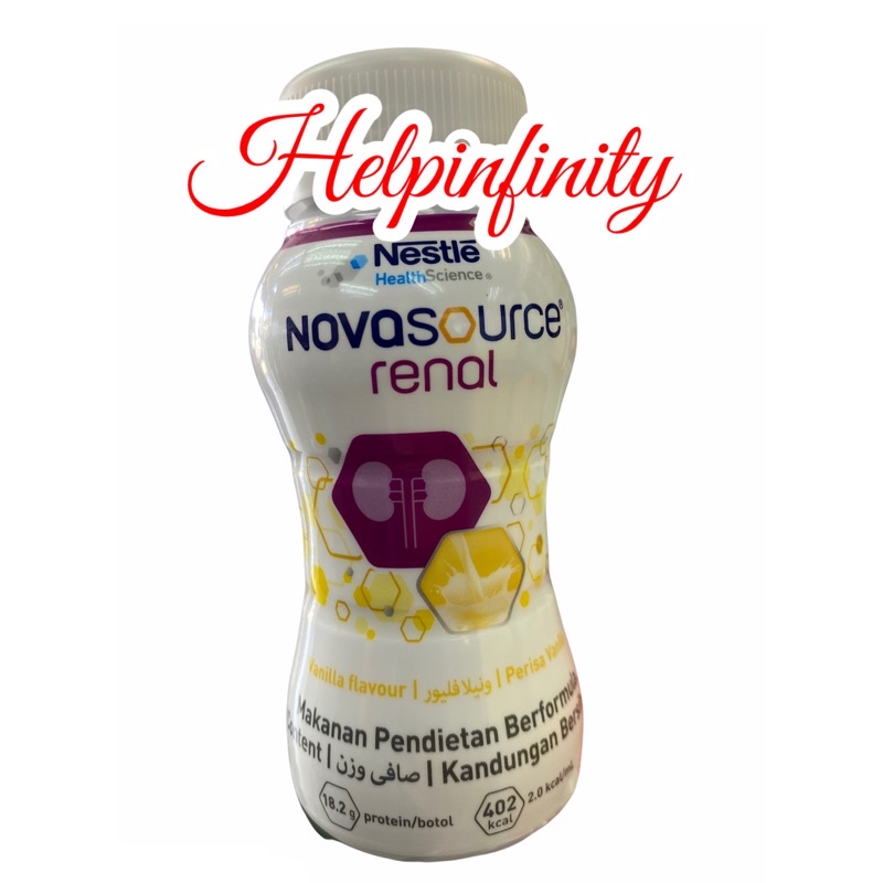 Nestle Novasource Renal Ready-to-Drink (Vanilla) | Shopee Malaysia