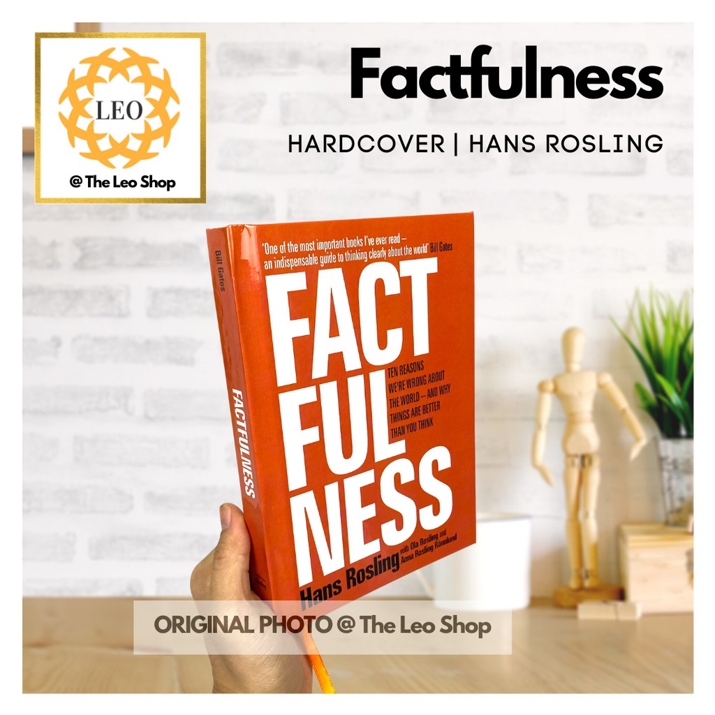 Hardcover Factfulness by Hans Rosling (English Version) | Shopee Malaysia