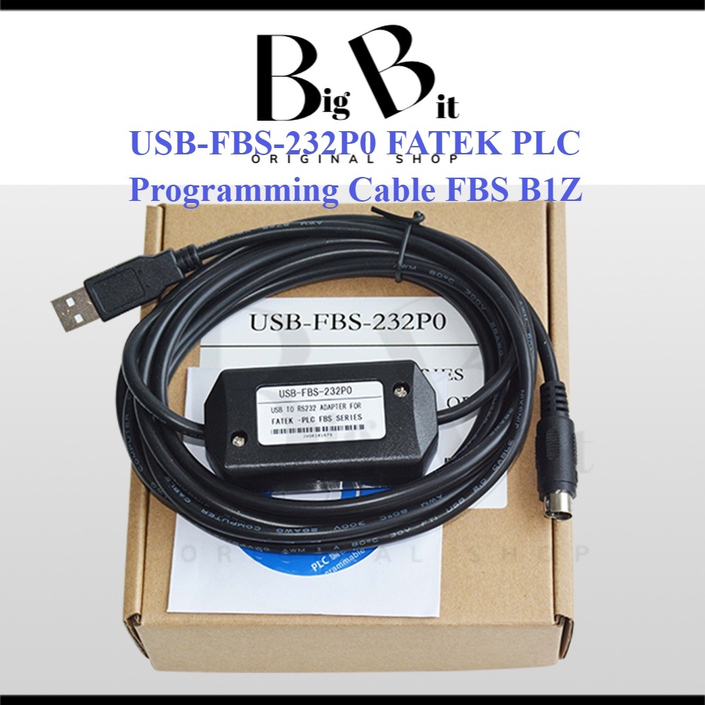 Bigbit USB-FBS-232P0 FATEK PLC Fatek PLC Programming Cable PLC FBS B1Z ...