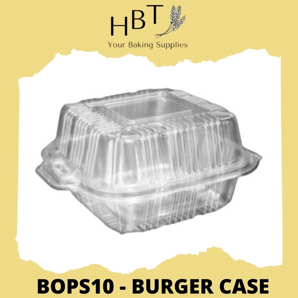 10pcs OPS Square Case with Cover (BOPS-10) | Disposable Container ...