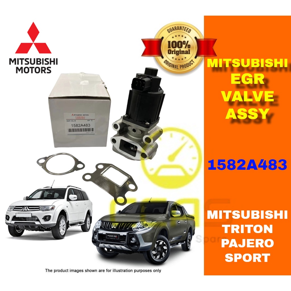 Original Mitsubishi EGR Valve with housing & gasket 1582A483 Triton ...