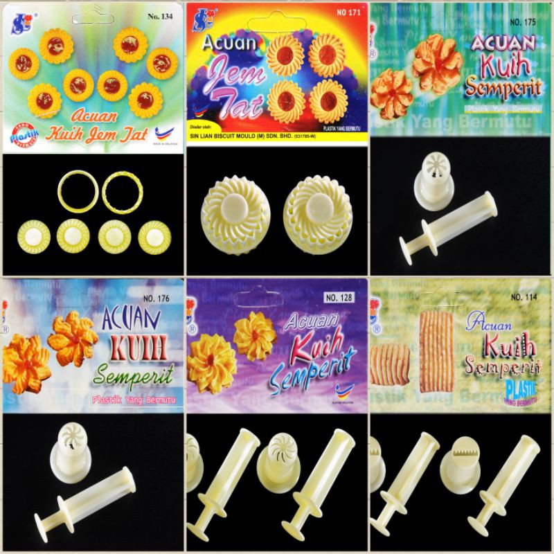 Acuan Semperit/ Acuan Biskut/ Acuan Jem tart | Shopee Malaysia