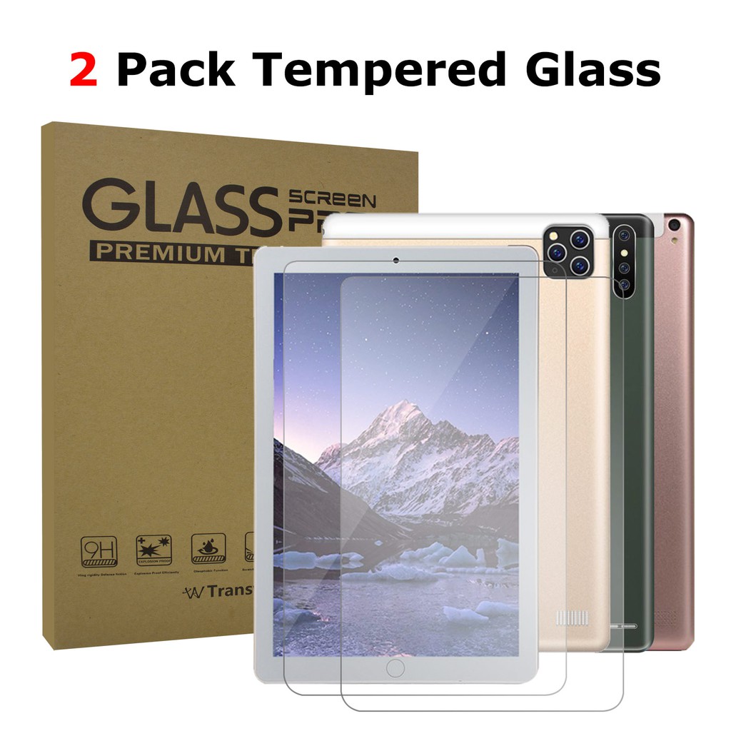 2-Pack Glass Screen Protector for Huawei Tab 5 10.1, HUAWEI TAB S 10.1 ...