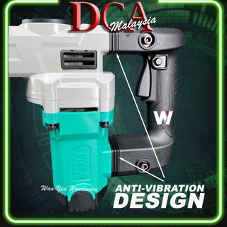 DCA AZG06-6S 1350W DEMOLITION HAMMER / PERCUSSION HAMMER / BREAKER ...