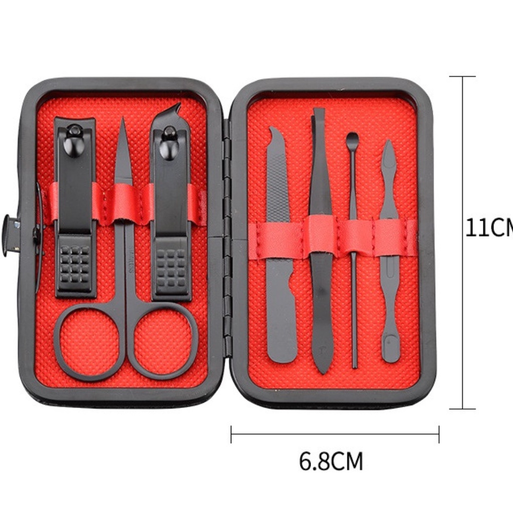 7 in 1 Nail Clipper Set Pedicure Manicure Set Tools Nail Care Nipper ...