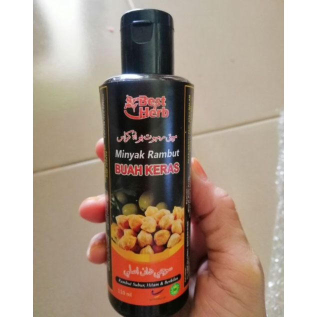 MINYAK RAMBUT BUAH KERAS 110ML BESTHERBS | Shopee Malaysia