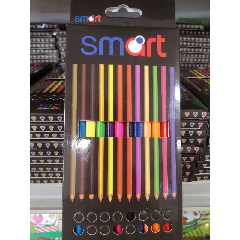 Smart Colour Colouring Colour Pencil 12pcs | Shopee Malaysia