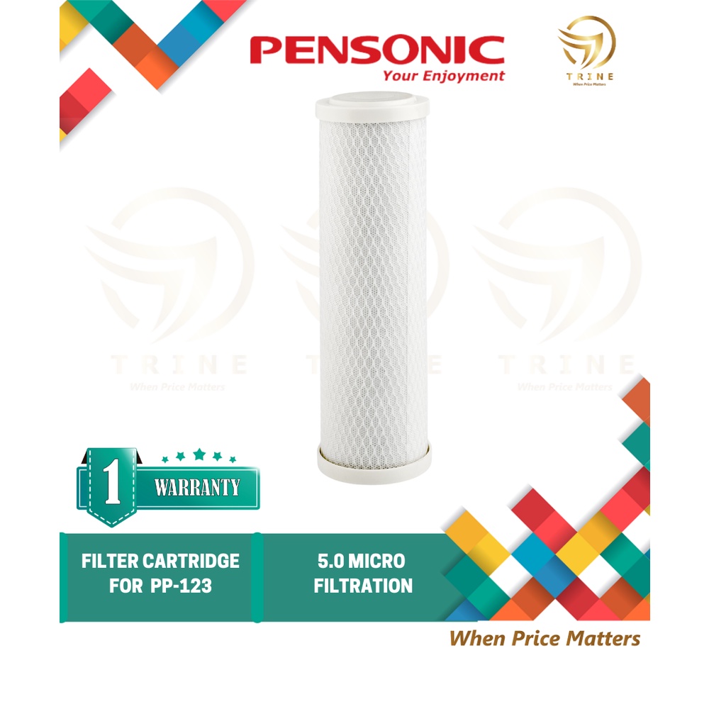(ORIGINAL)PENSONIC WATER FILTER CARBON BLOCK PP-123R1 | Shopee Malaysia