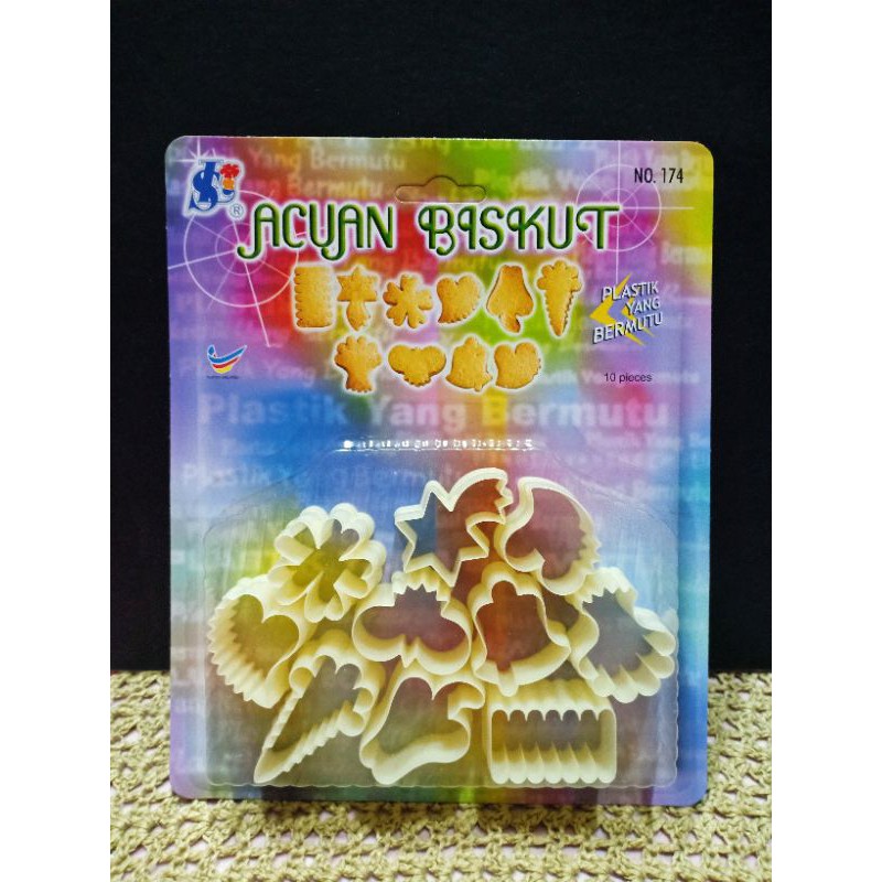Acuan Biskut/Biscuit Cutter Pelbagai Corak/ Acuan Kuih Raya/Penerap ...