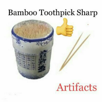 Toothpick / Bamboo Toothpick Sharp ( 60 gram per bottle ) | Shopee Malaysia