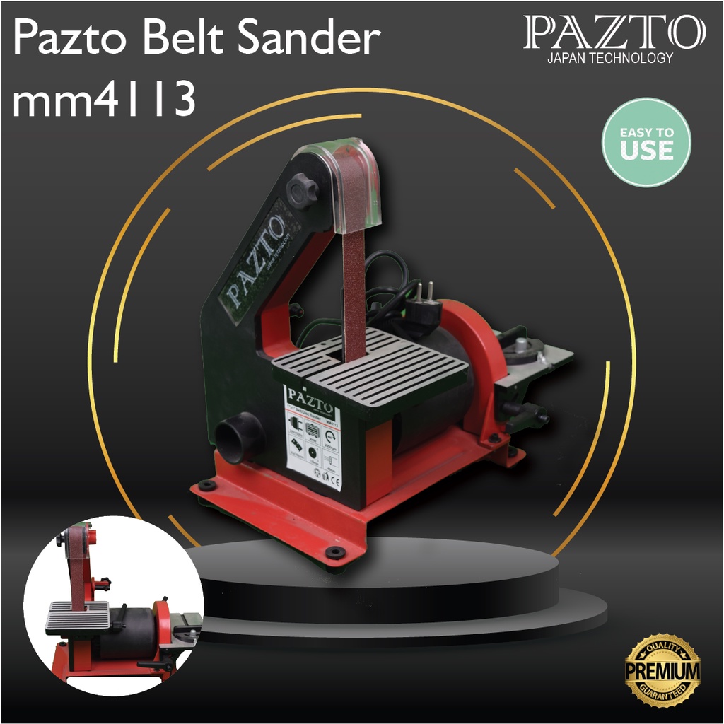 KAYU MESIN The Best Pavillo Belt & Disc Sander MM 4113 Wood Sanding ...