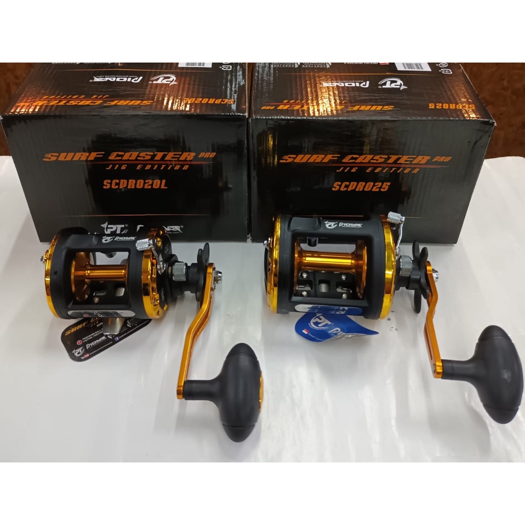 PIONEER SURF CASTER PRO SCPRO20LG / SCPRO25LG JIG EDITION FISHING REEL ...