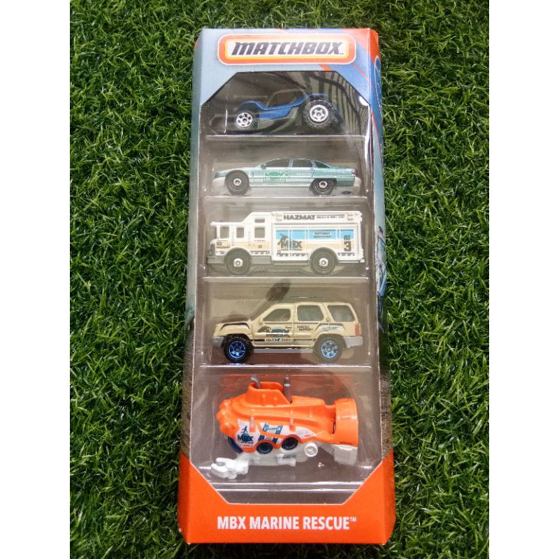 MATCHBOX MBX MARINE RESCUE 5 PACK - HAZARD SQUAD NISSAN XTERRA CHEVY ...