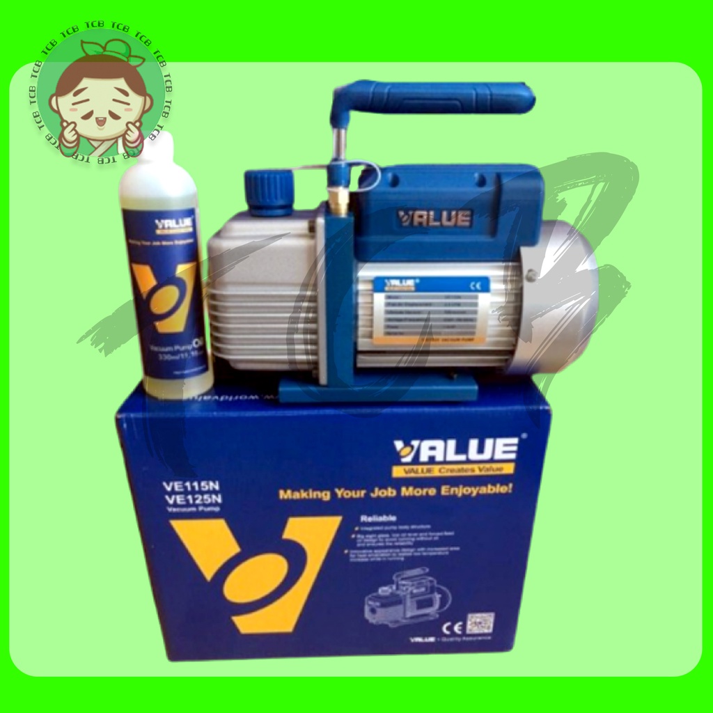 VALUE Air Cond Single Stage Vacuum Pump VE135N (4 CFM) | Shopee Malaysia